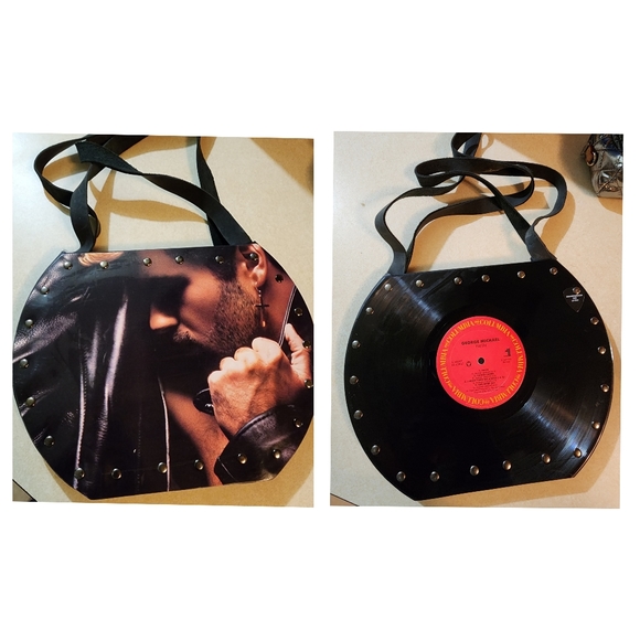 band in my hand | Bags | George Michael Faith Record Bag | Poshmark